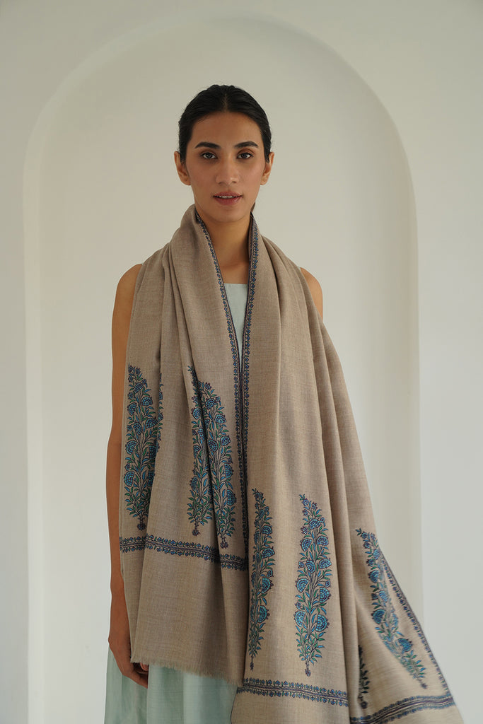 Handwoven & Hand Embroidered Pashmina Shawls & Stoles Collection ...