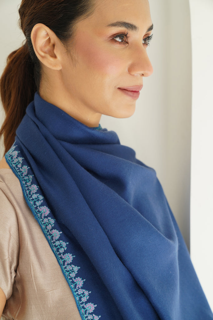 Shop Hand Embroidered Pashmina Shawls, Stoles, & Scarves Online