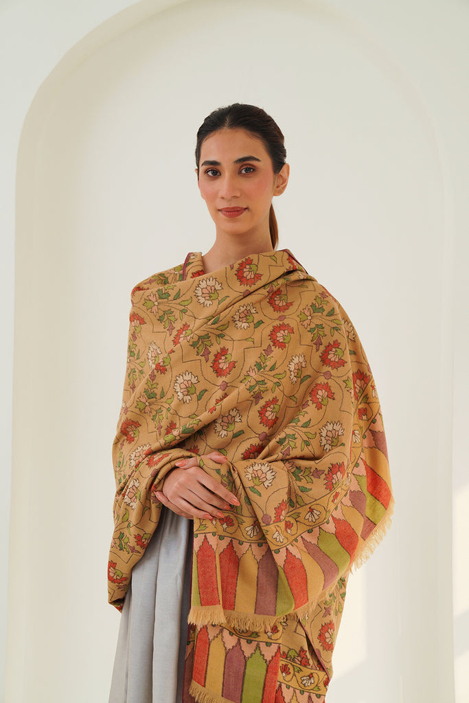 Shop Online Curated Collection of Pashmina Kani & Sozni Shawls, Scarfs ...