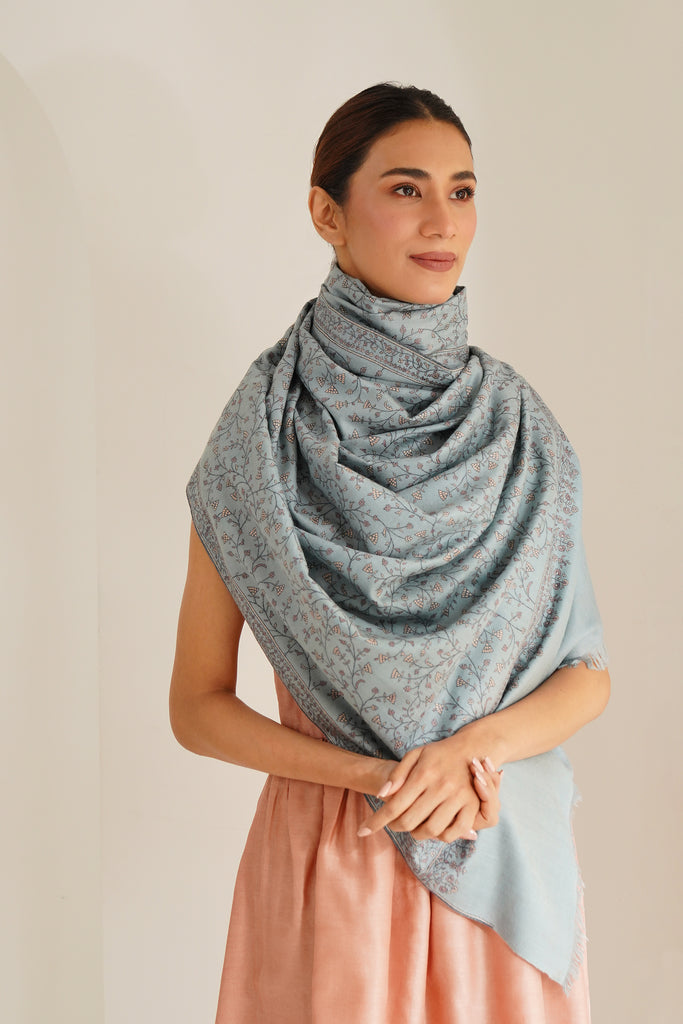 Shop Online Curated Collection of Pashmina Kani & Sozni Shawls, Scarfs