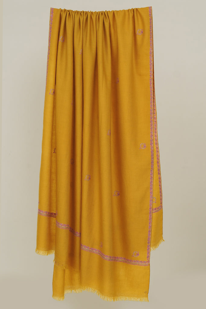 Shop Hand Embroidered Pashmina Shawls, Stoles & Scarves Online