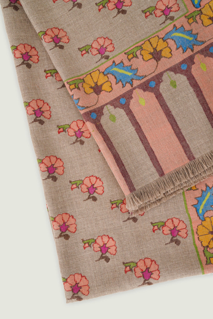 Shop Hand Embroidered Pashmina Shawls, Stoles & Scarves Online