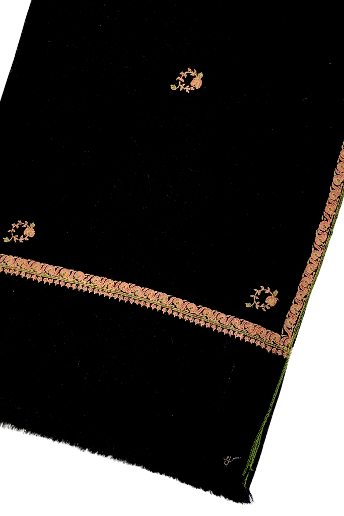 Shop Hand Embroidered Pashmina Shawls, Stoles & Scarves Online